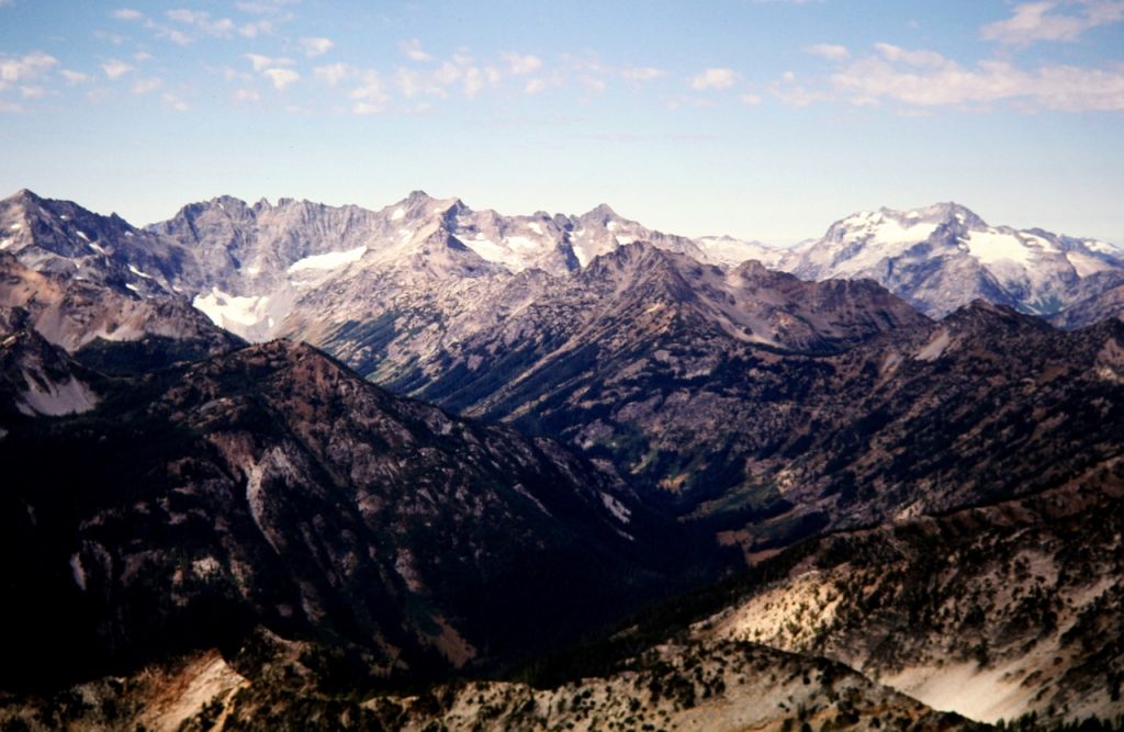 Cardinal Peak + Emerald Peak + Saska Peak + Pinnacle Mtn + Milham Pass ...