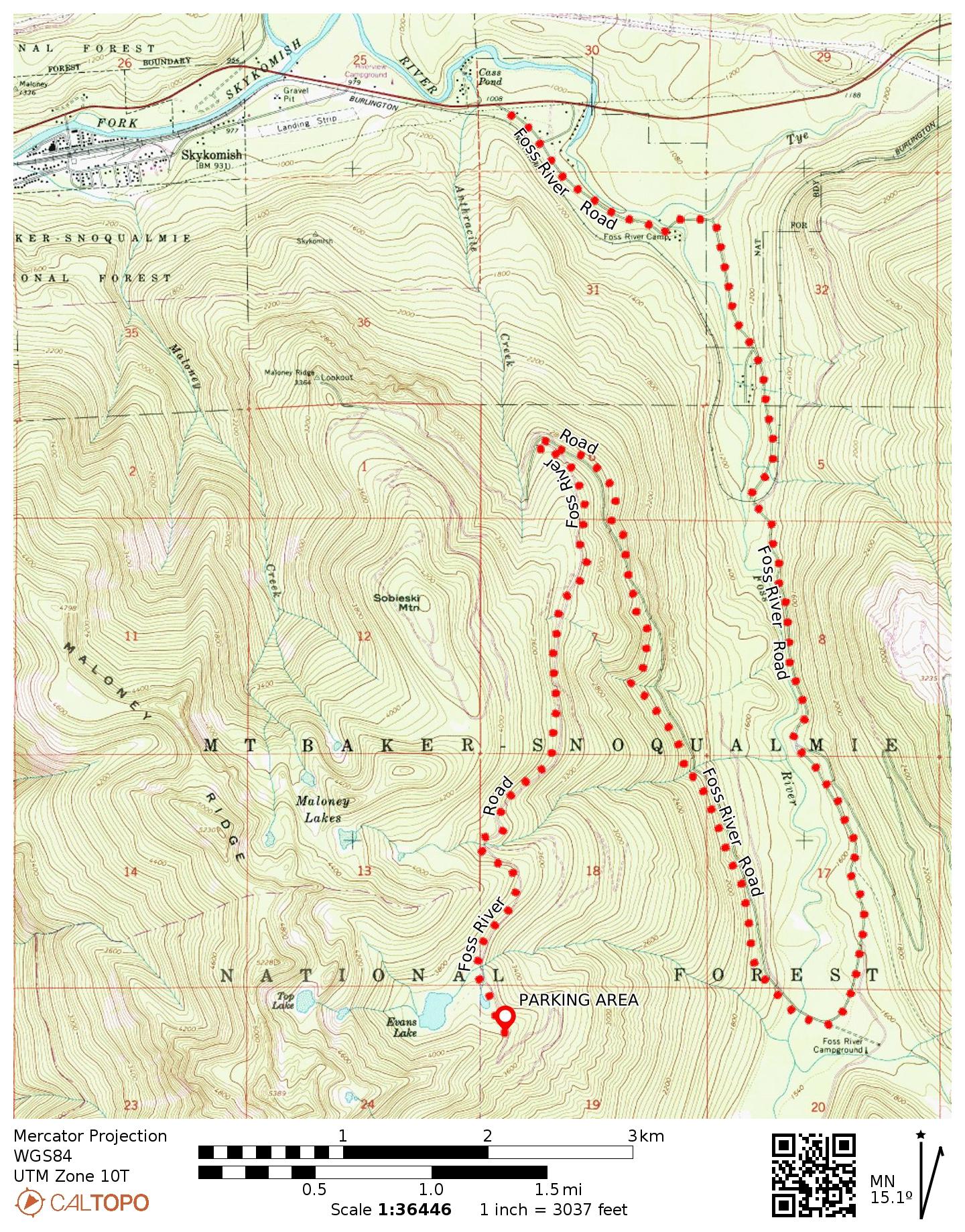 Purvis Lake + Panorama Lake + Rock Lake via Maloney Ridge (Miller-Foss ...