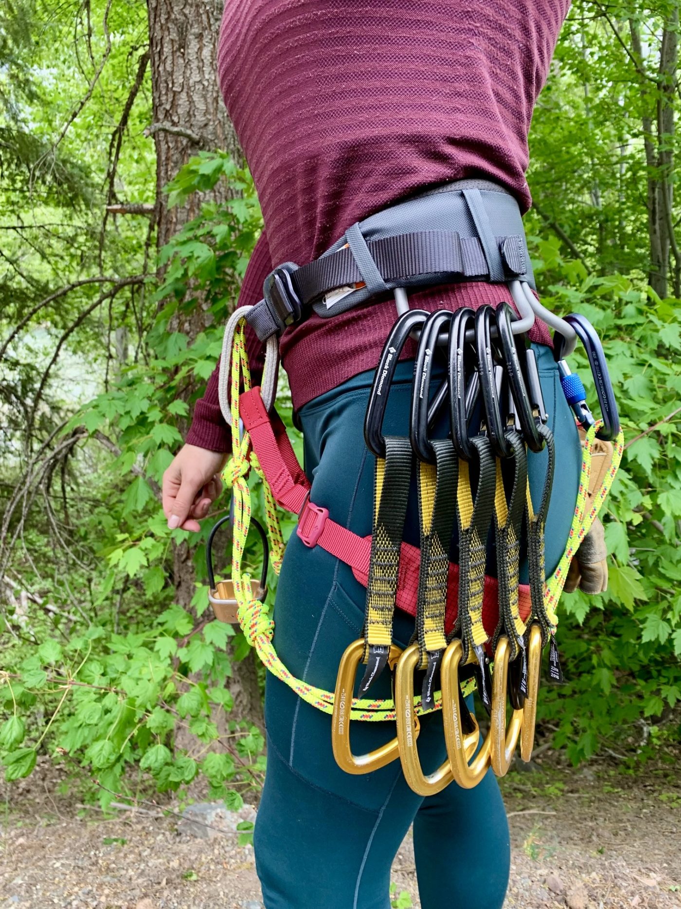 How to Make Personal Tethers for Use with Climbing Anchors - Trip ...