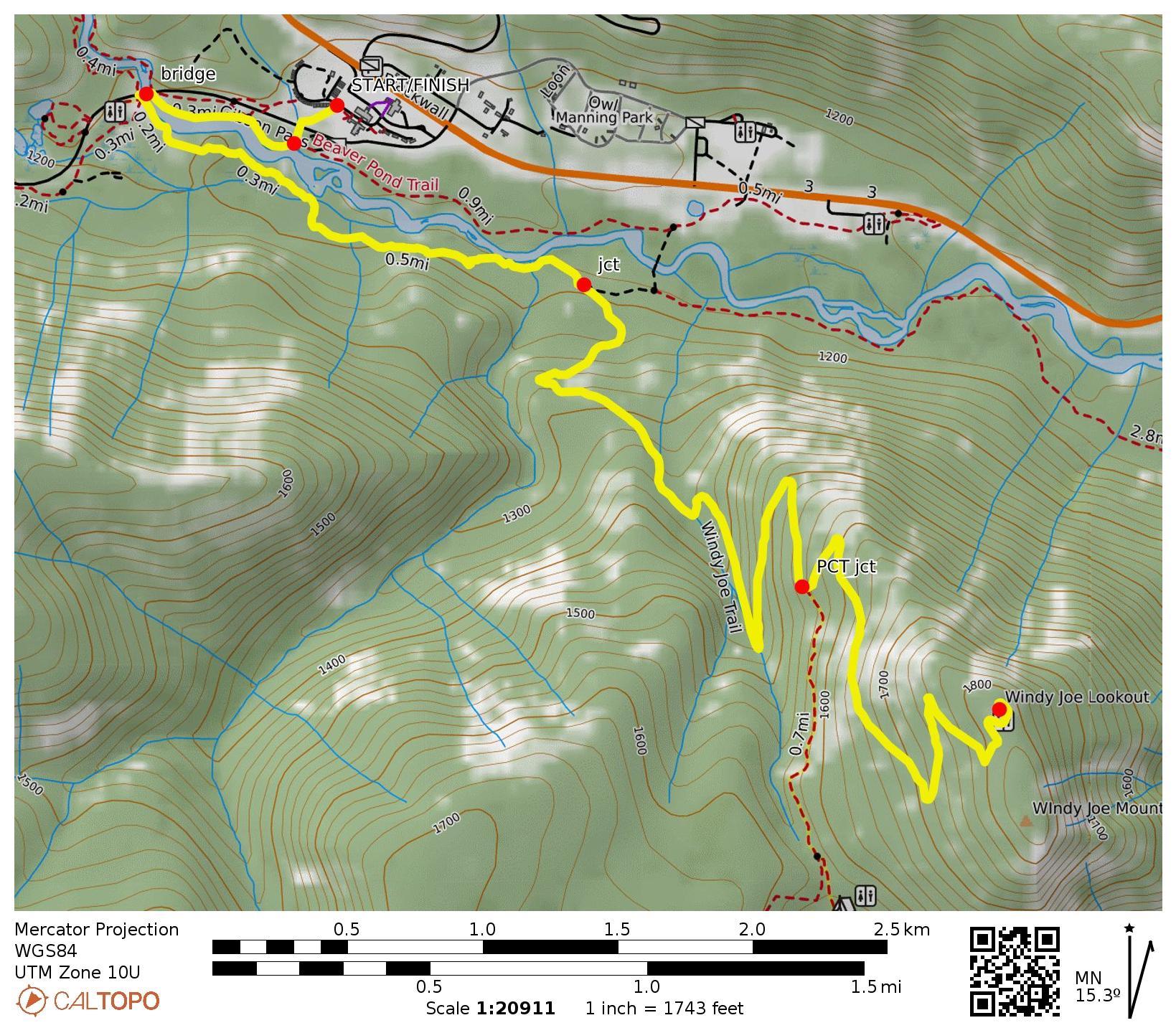 Windy Joe Lookout Snowshoe Hike via Similkameen River Trail—Windy Joe ...