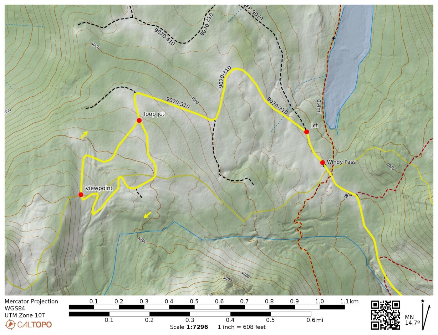 Windy Pass + Windy Acres Ski Tour via Palouse-To-Cascades Trail—Cold ...