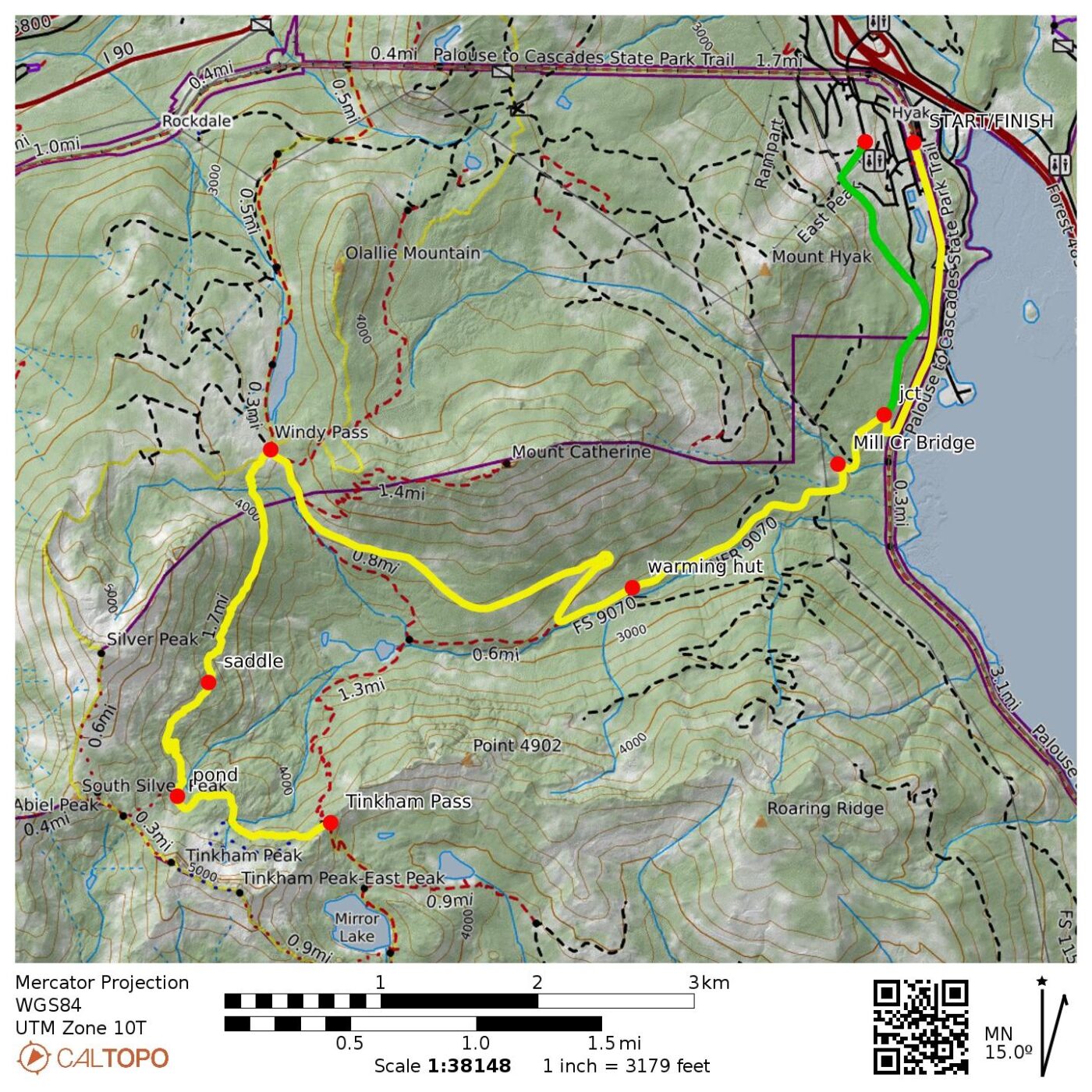 Tinkham Pass Ski Tour via Cold Creek Valley—Windy Pass (Iron Horse ...