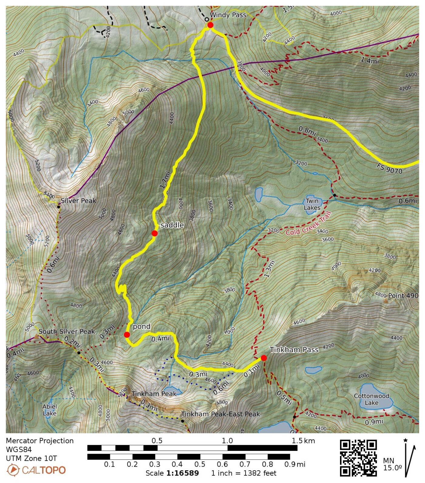 Tinkham Pass Ski Tour via Cold Creek Valley—Windy Pass (Iron Horse ...